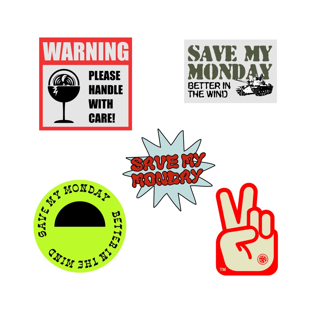 Save My Monday - Savemymonday Random Sticker Pack