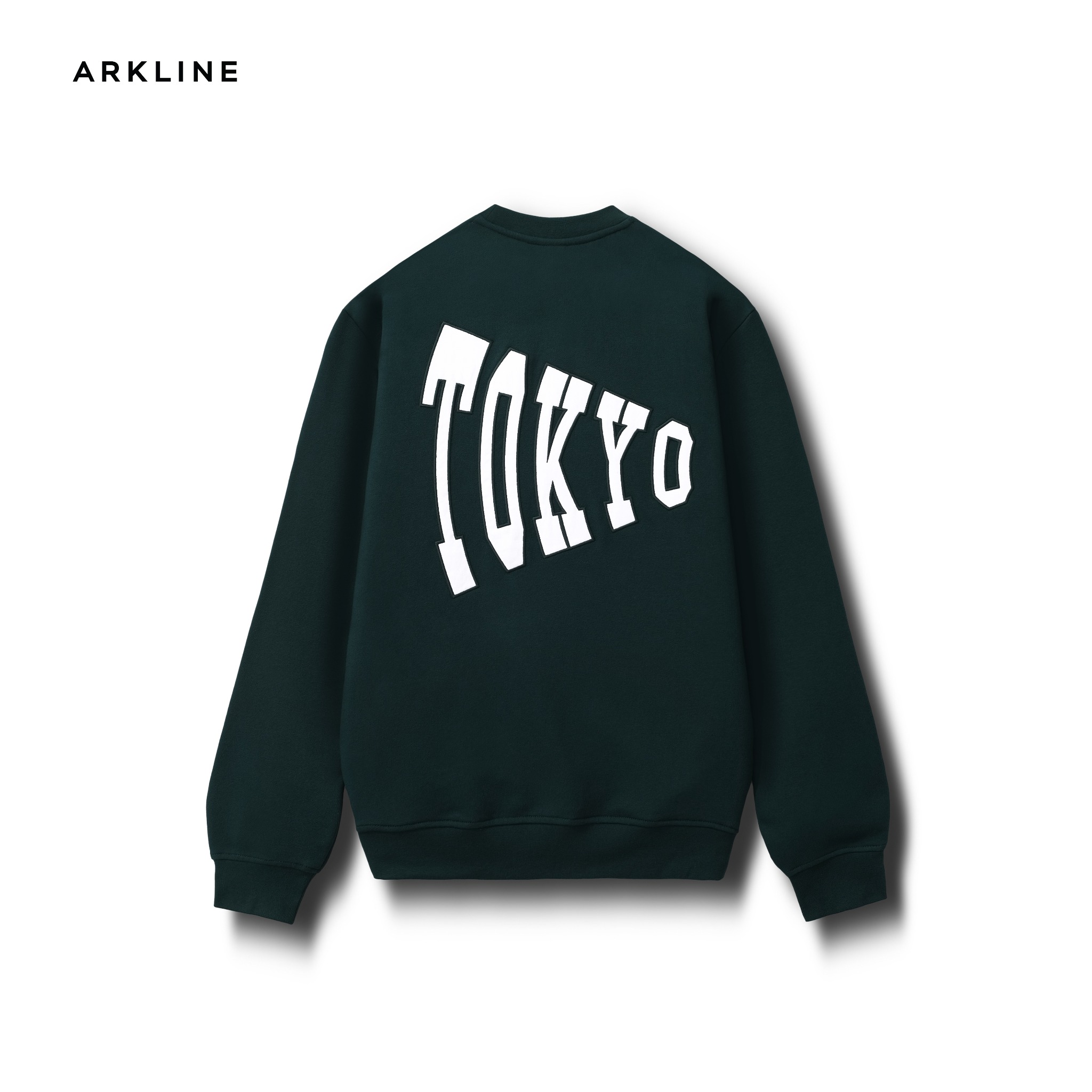 arkline - Arkline Collage Tokyo Sweatshirt British Green