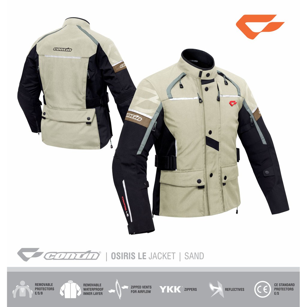 Continmoto - Osiris Le Adventure Jacket - Sand