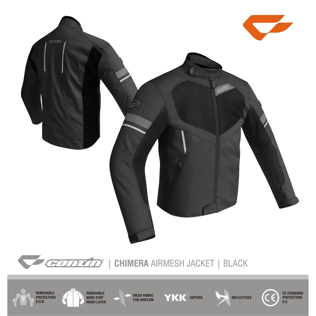 Chimera Jacket - Black - Continmoto