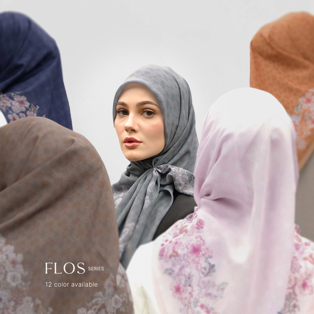 Killua Store Official Website - - Hijab Segiempat Motif Killua Flos Series