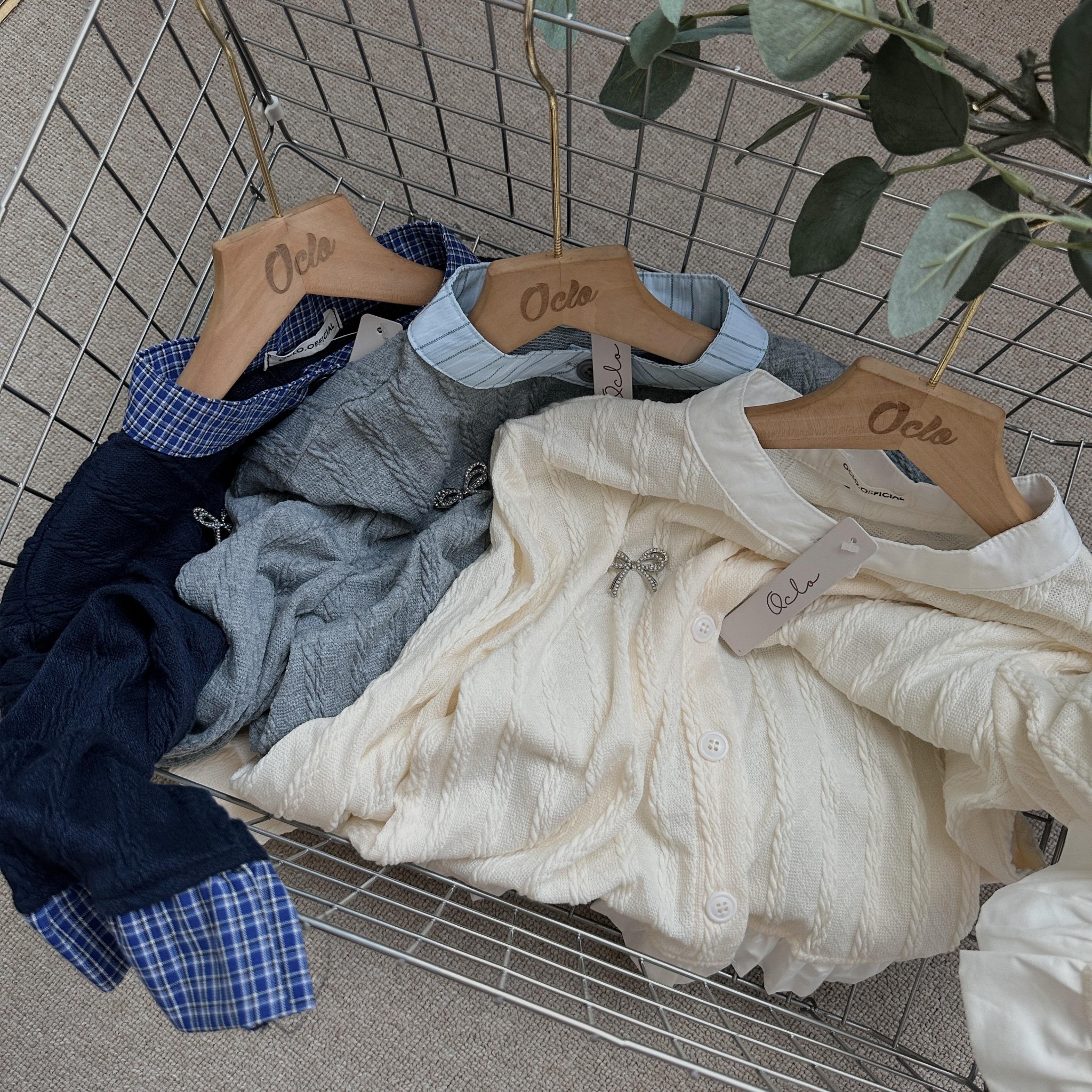 Our Clothes Official | Oclo Official - Oclo Artisa Shirt Cardi Knit ...