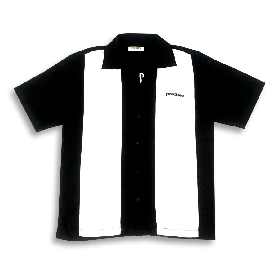 PREFACE WEARHOUSE - Stripes Bowling Shirt