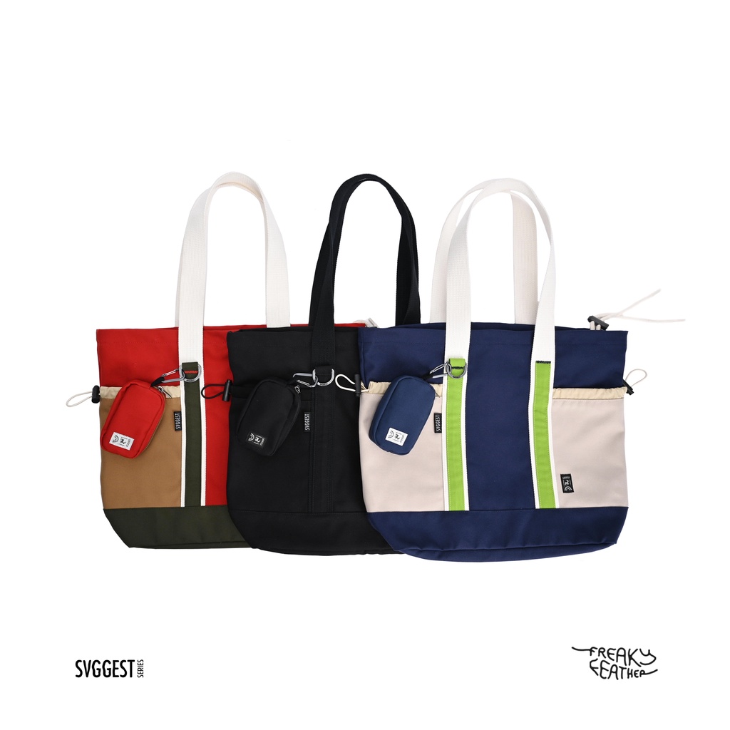 SVGGEST® Bags & Goods - Svggest Freaky Feather Series Tote Bag